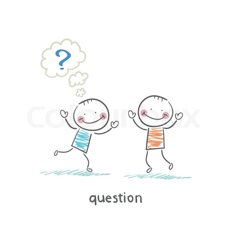Questions | Stock vector | Colourbox