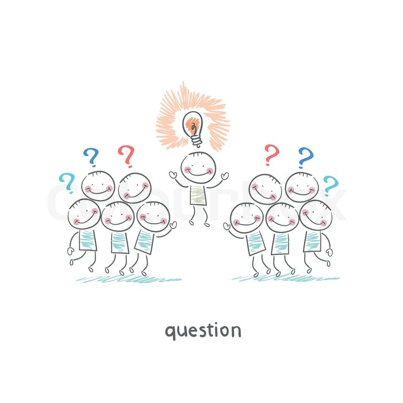 Questions | Stock vector | Colourbox