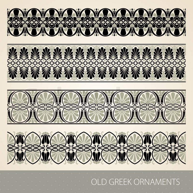 Old greek ornament. Vector ... | Stock vector | Colourbox