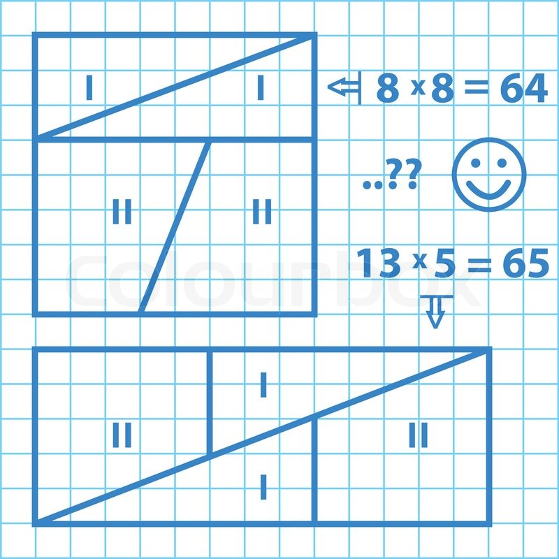 Geometric puzzle for education and ... | Stock vector | Colourbox