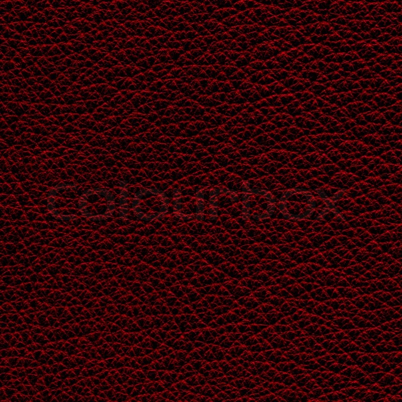 Red Leather texture closeup background | Stock image | Colourbox