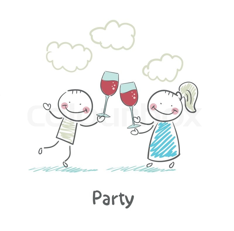 Party | Stock vector | Colourbox