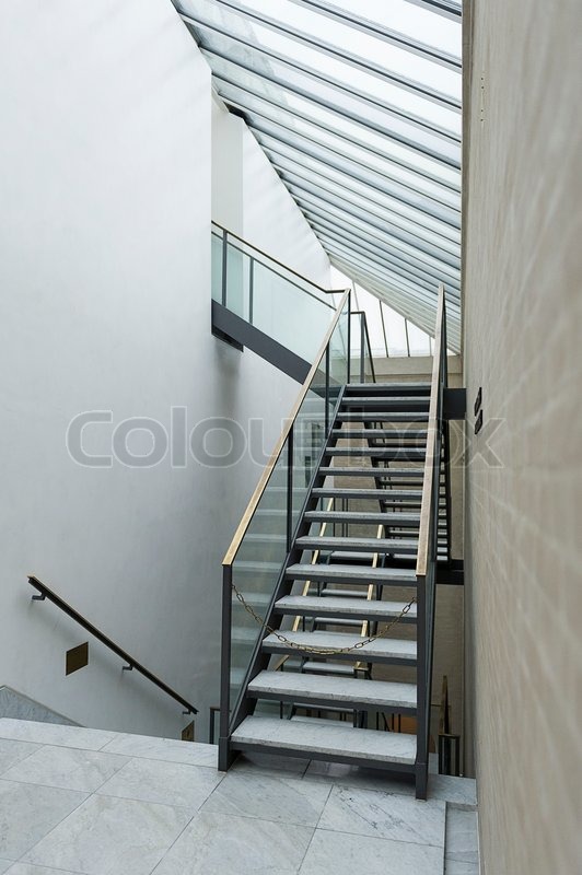 Modern Commercial Staircase
