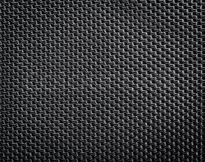 Black polyester texture background. ... | Stock image | Colourbox