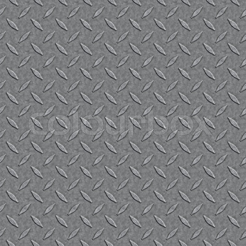 Nahtlose Diamond Plate Pattern | Stock Bild | Colourbox
