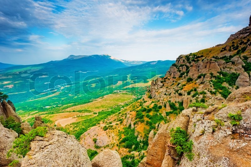 Berglandschaft | Stock Bild | Colourbox