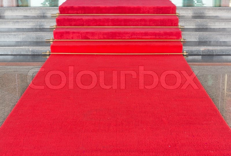 Roter Teppich | Stock Bild | Colourbox