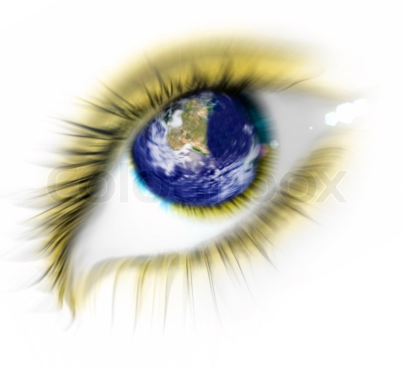 Great big eye | Stock image | Colourbox