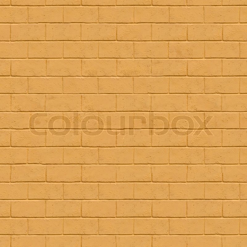 Yellow Brick Texture Seamless