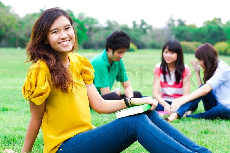Young People Hanging Out