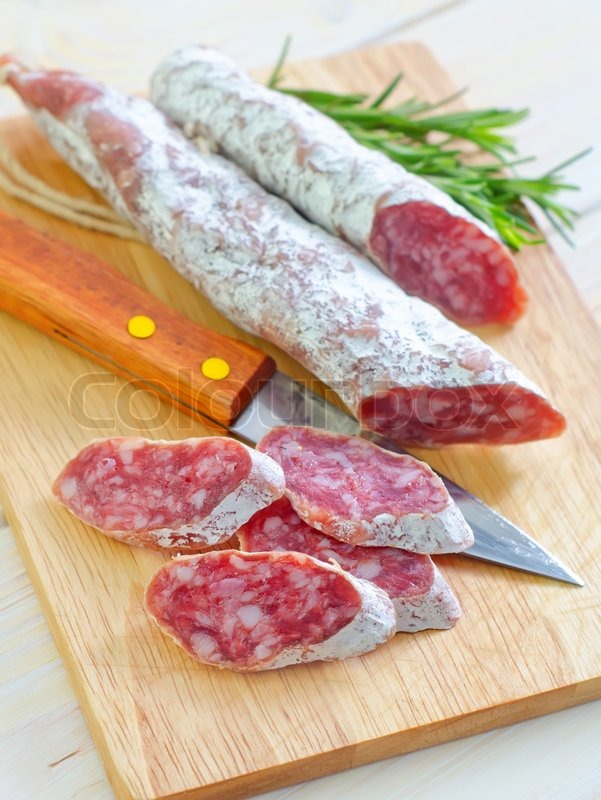 Salami | Stock Photo | Colourbox