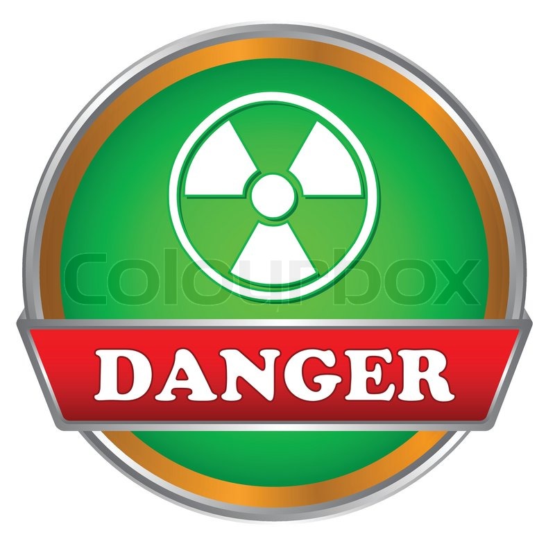 Danger logo | Stock vektor | Colourbox