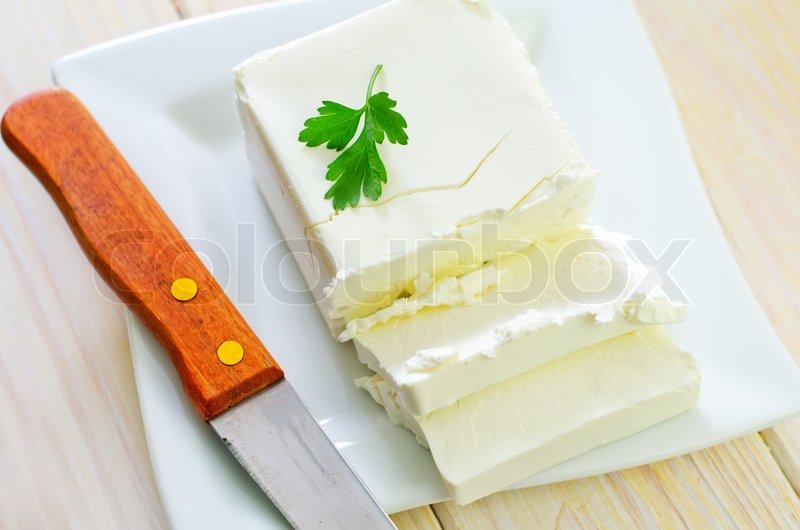 White cheese | Stock image | Colourbox