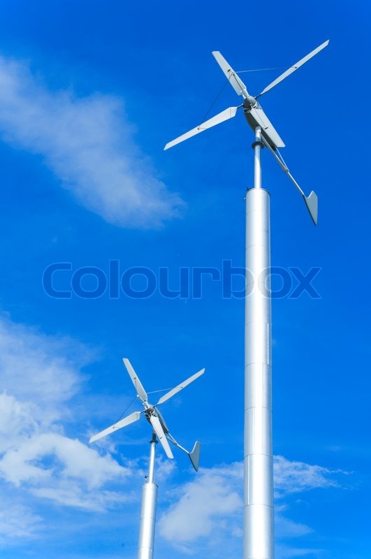 Windkraftanlage | Stock Bild | Colourbox