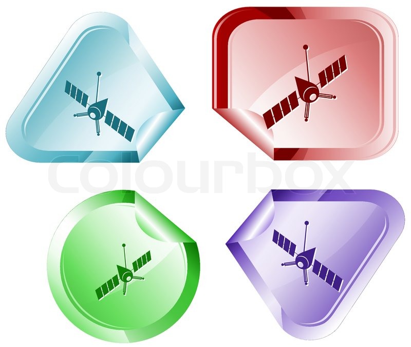 Rumskib | Stock vektor | Colourbox