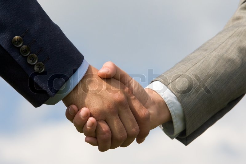 Handshake | Stock Bild | Colourbox