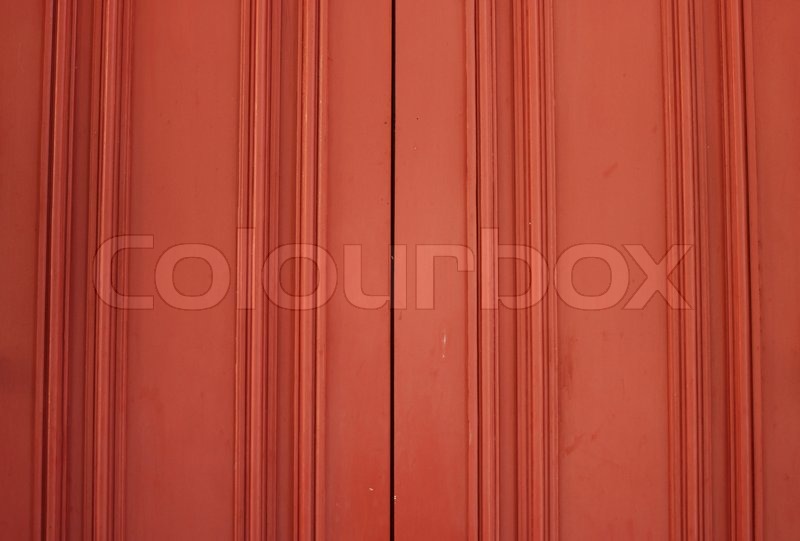 Red door background | Stock image | Colourbox