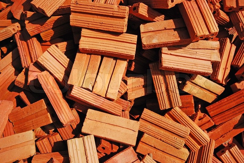 Red Brick in Thailand | Stock image | Colourbox