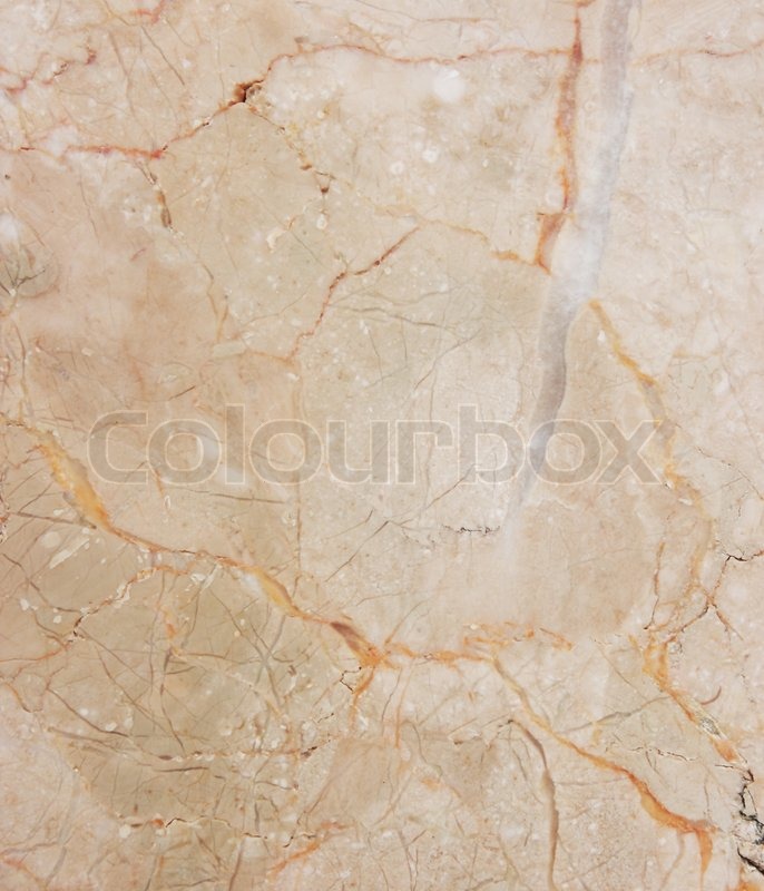Marmor med naturlige mønster Beige ... | Stock foto | Colourbox