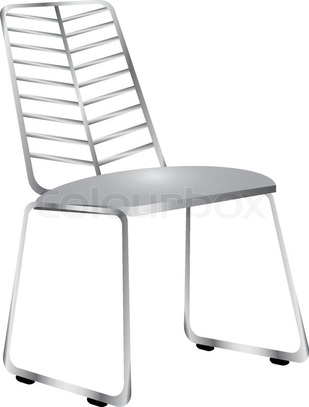 Designer-Stuhl | Stock-Vektor | Colourbox