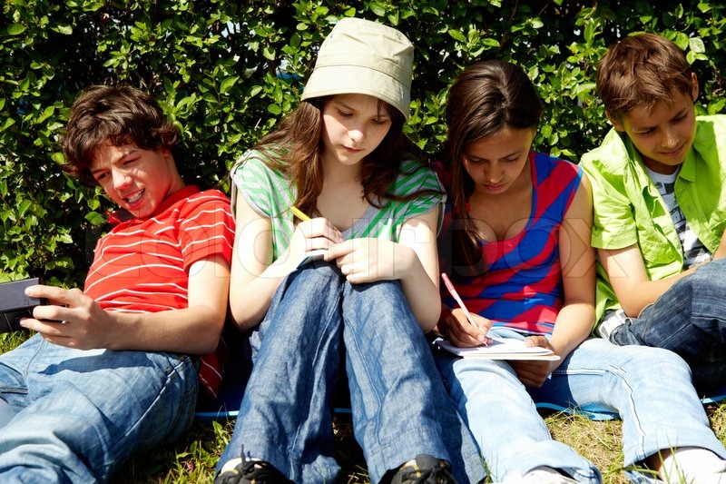 In der Freizeit | Stock Bild | Colourbox