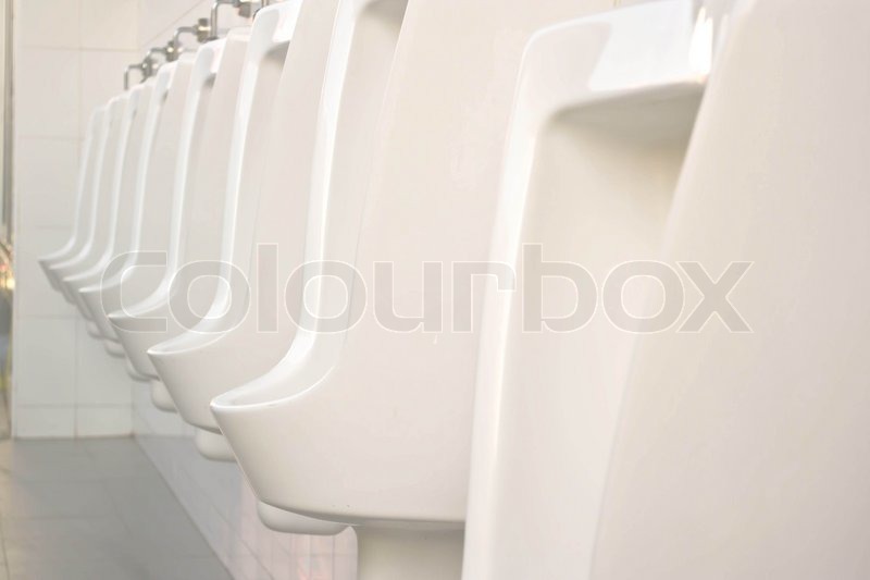 Man WC | Stock Bild | Colourbox