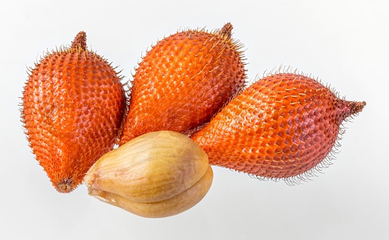 Salacca or zalacca tropical fruit ... | Stock image | Colourbox