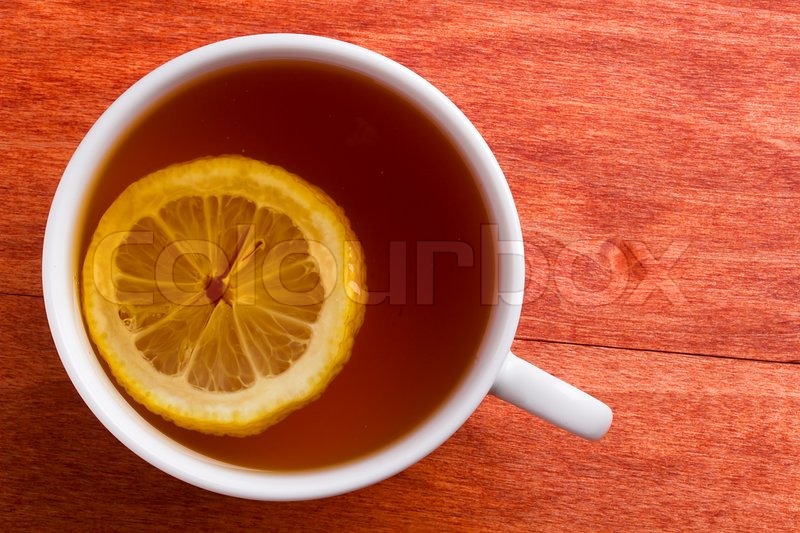 Tee mit Zitrone | Stock Bild | Colourbox