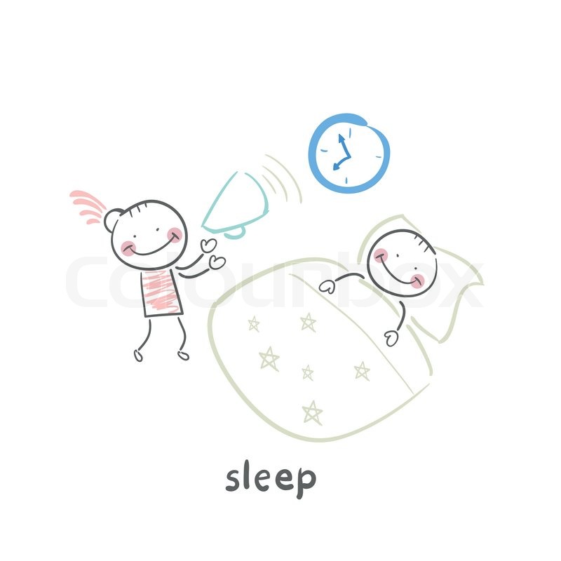 Sleep Stock Vector Colourbox