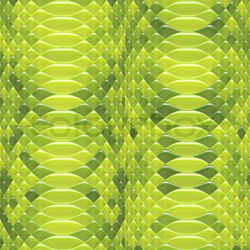 Green Snake skin pattern | Stock image | Colourbox