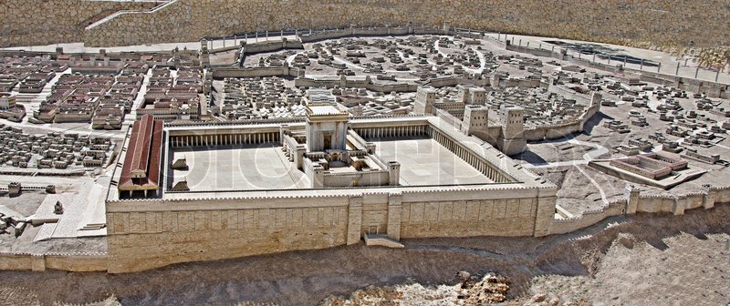 Reconstruction of Holy Temple in ... | Stock image | Colourbox