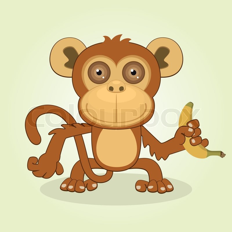 Affe | Stock-Vektor | Colourbox