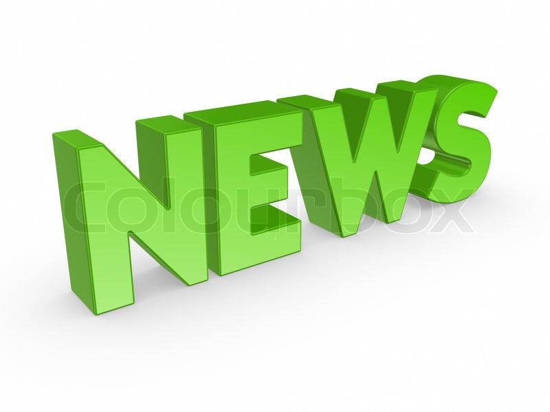Word NEWS | Stock image | Colourbox