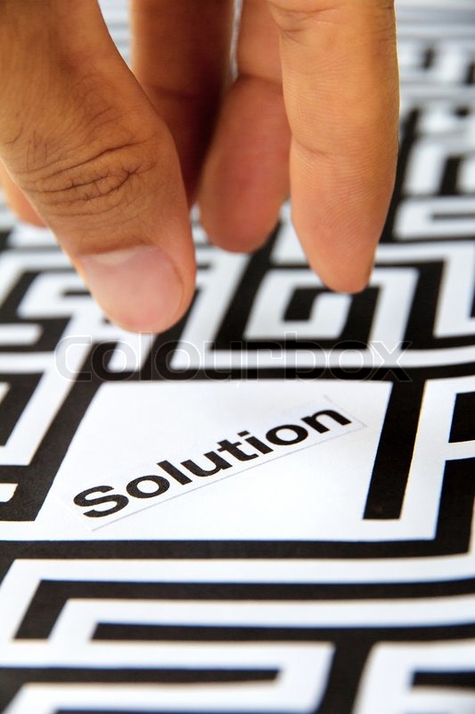 Solution concept | Stock image | Colourbox