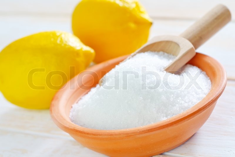 Lemon acid | Stock image | Colourbox
