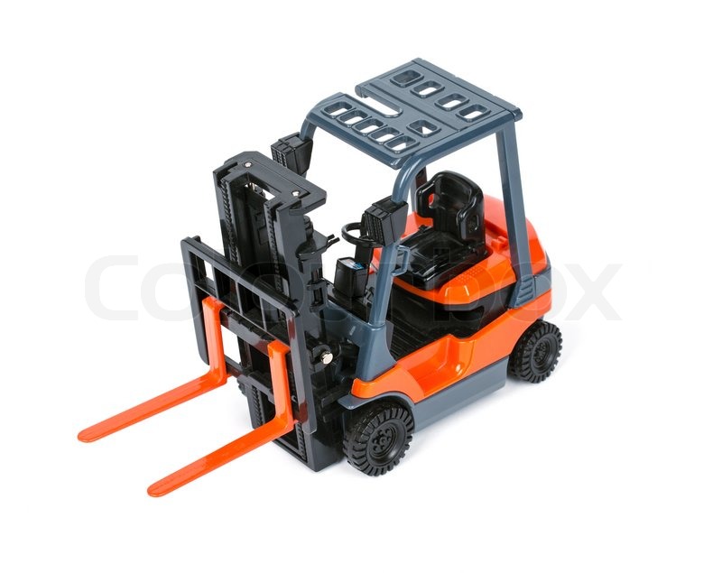 Loader isolated on a white background | Stock image | Colourbox
