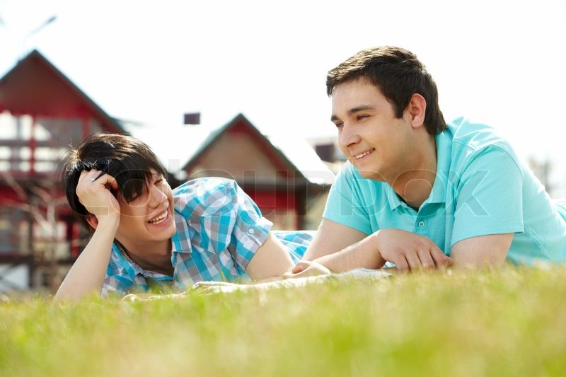 Happy together | Stock Bild | Colourbox