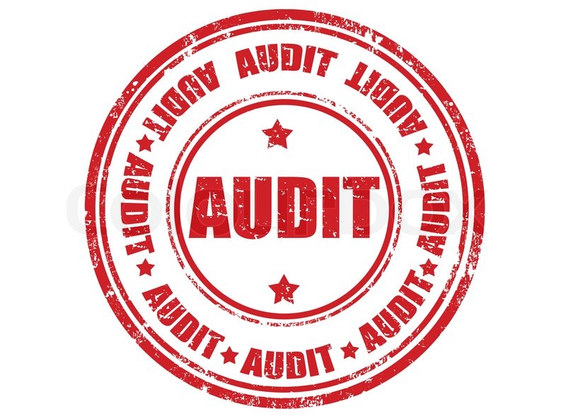 Grunge rubber stamp with word audit ... | Stock vector | Colourbox