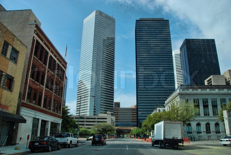 Houston Buildings, Texas | Stock Bild | Colourbox