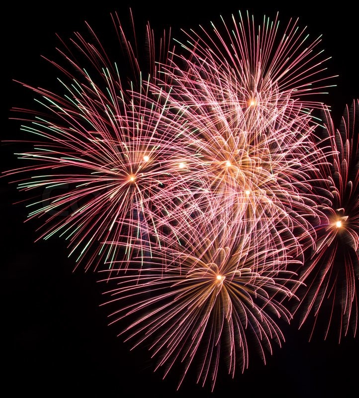 Colorful fireworks | Stock image | Colourbox