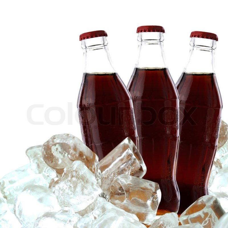 Cola drink med is | Stock foto | Colourbox