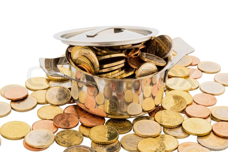 Geld-Münzen | Stock Bild | Colourbox