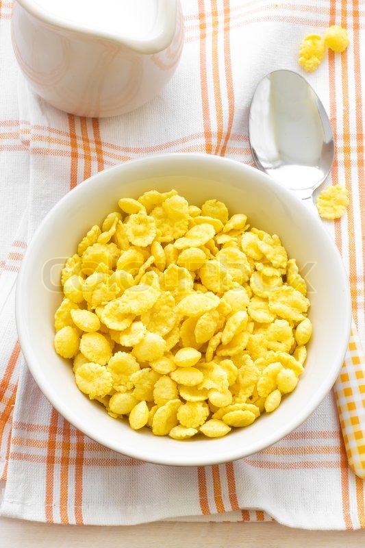 Corn flakes | Stock image | Colourbox
