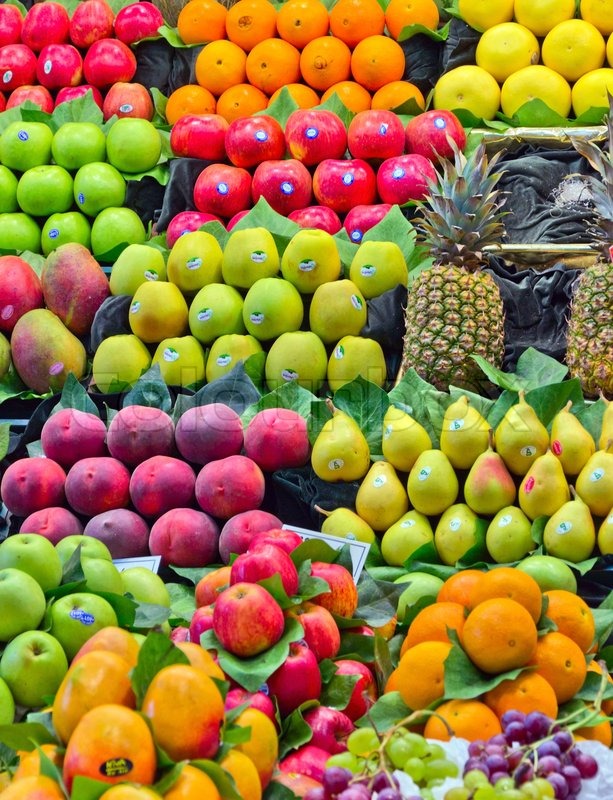 Obst -Sortiment | Stock Bild | Colourbox