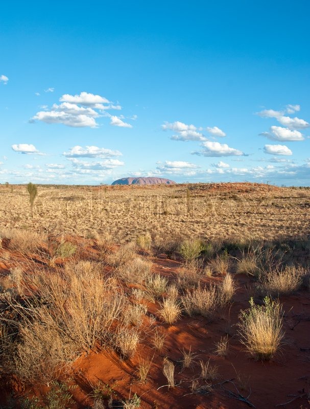 Colors of Australian Outback during ... | Stock image | Colourbox