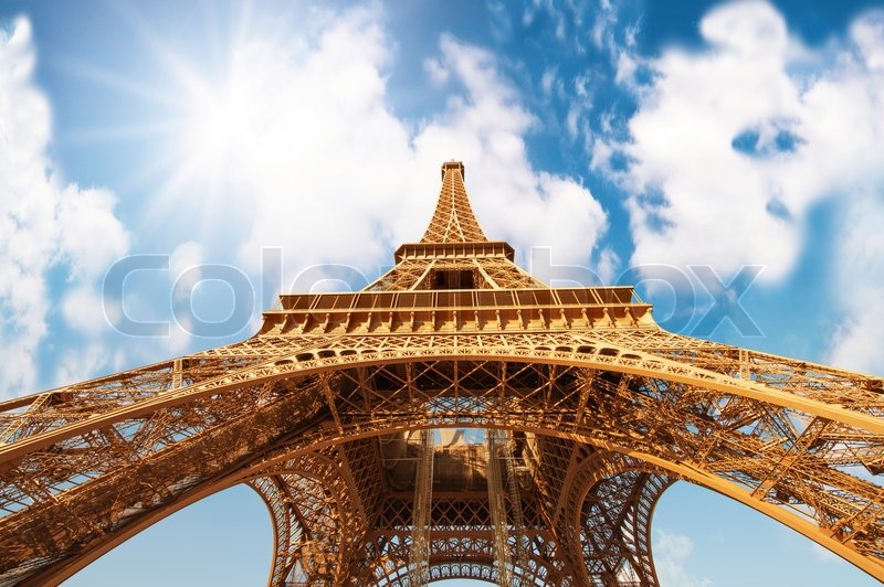 Paris. Powerful structure of ... | Stock image | Colourbox