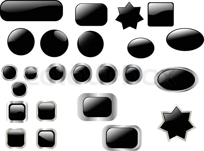 Black Button Logo
