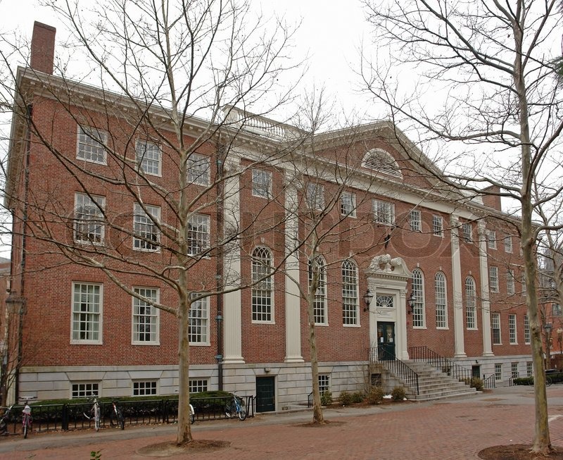 Building at Harvard Yard in Cambridge ... | Stock Photo | Colourbox