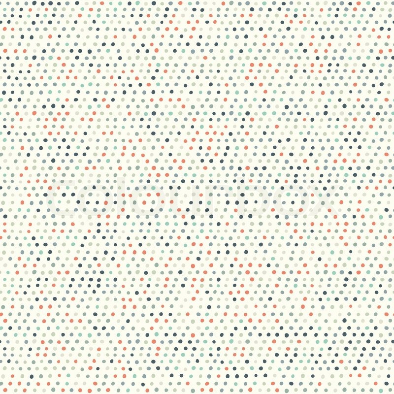 Seamless stylish pattern with dots. ... | Stock vector | Colourbox