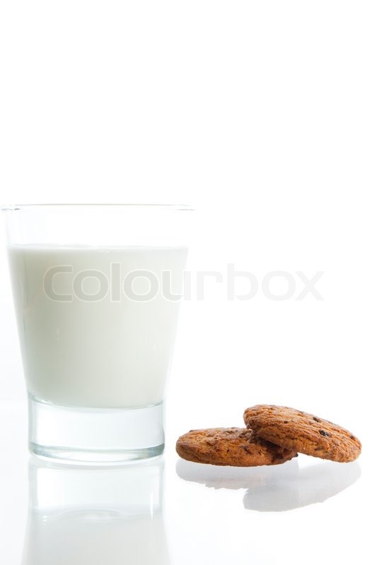 Glas Milch | Stock Bild | Colourbox